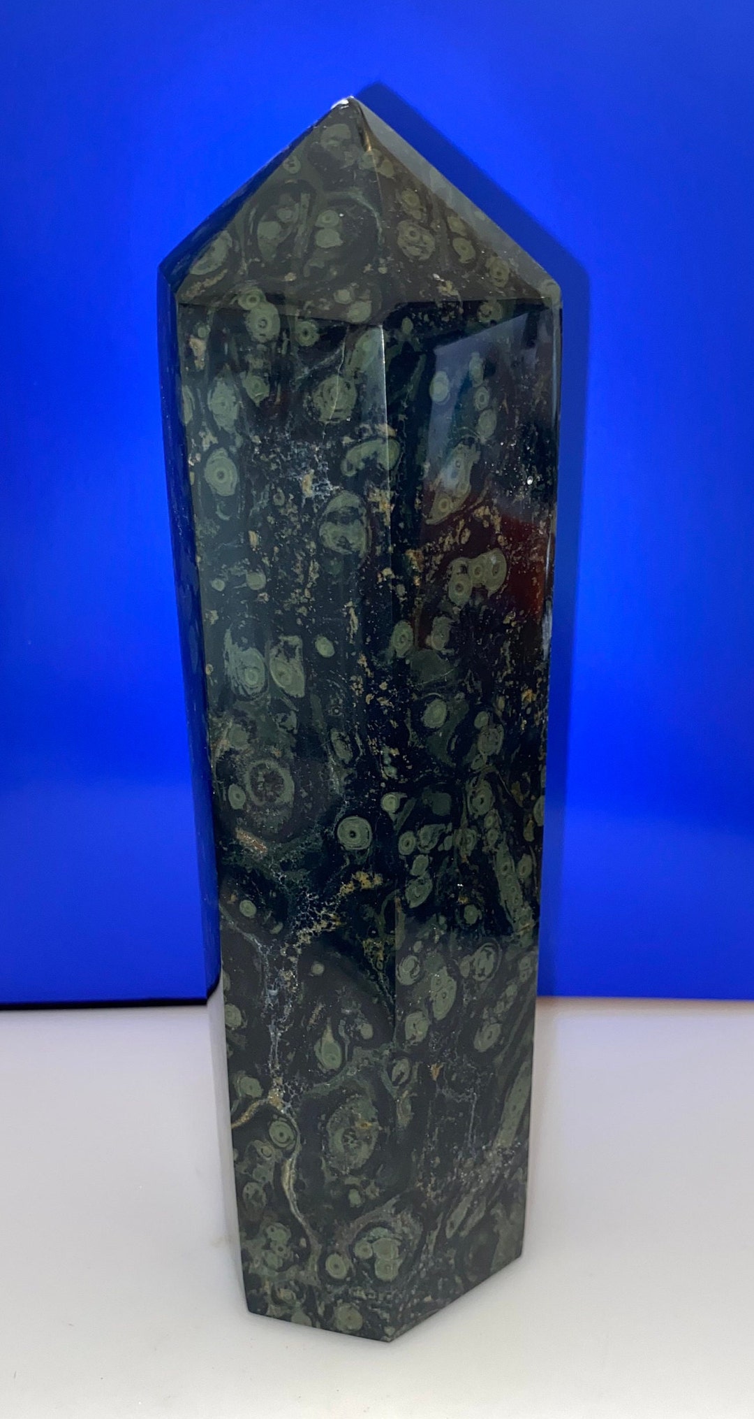 Crocodile Jasper Tower Kamababa Tower Large - Etsy