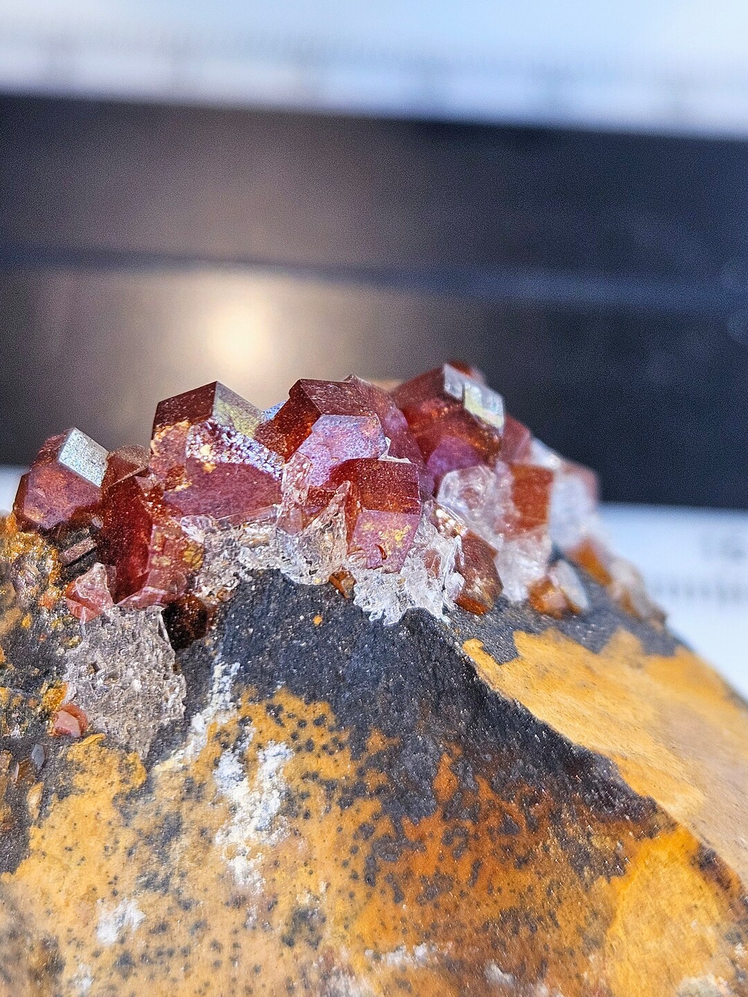Full Hexagonal Vanadinite Specimen Rare Crystalization - Etsy