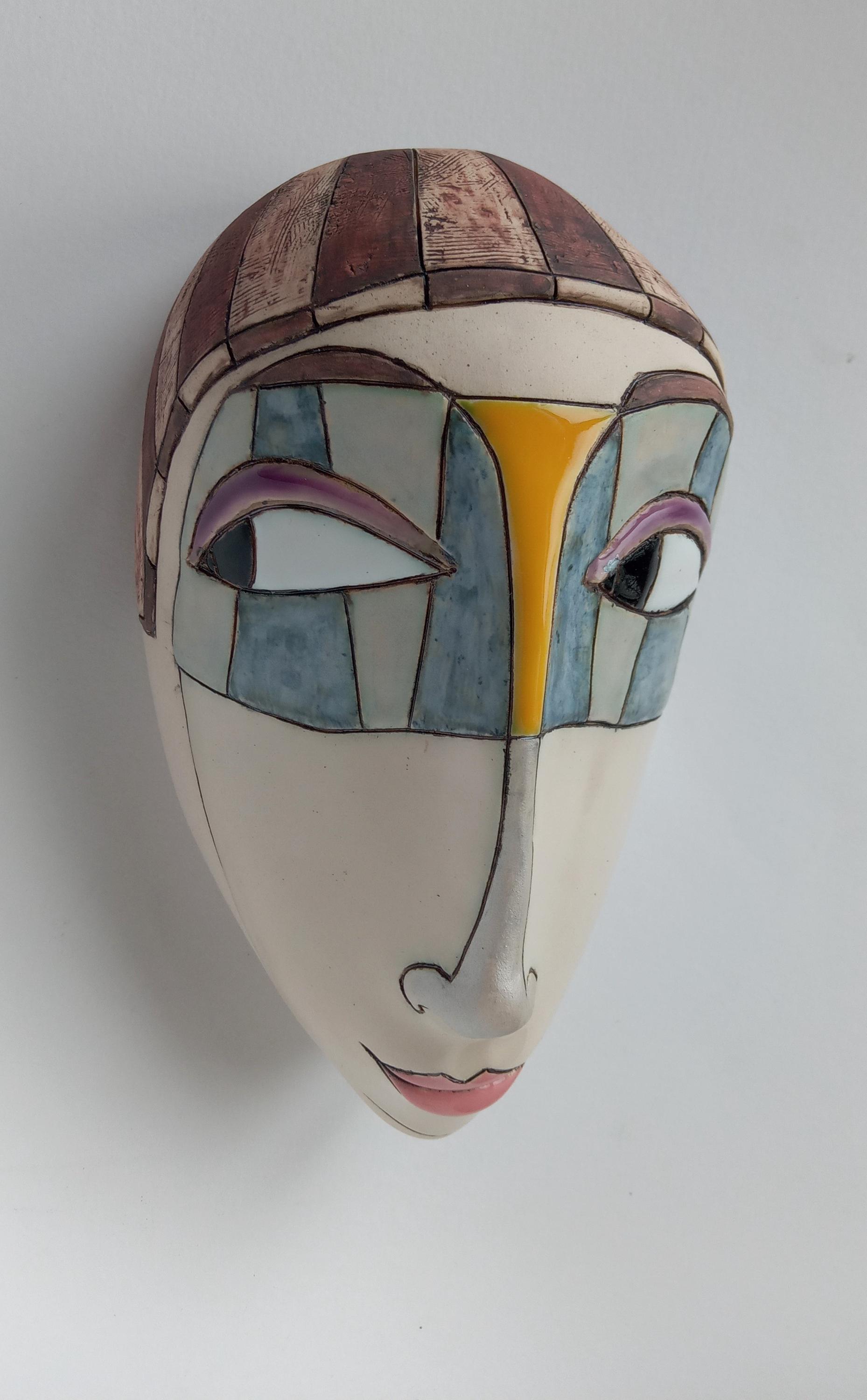 Ceramic Mask, Hanging Wask, Wall Mask, Home Decor Mask, Handmade ...