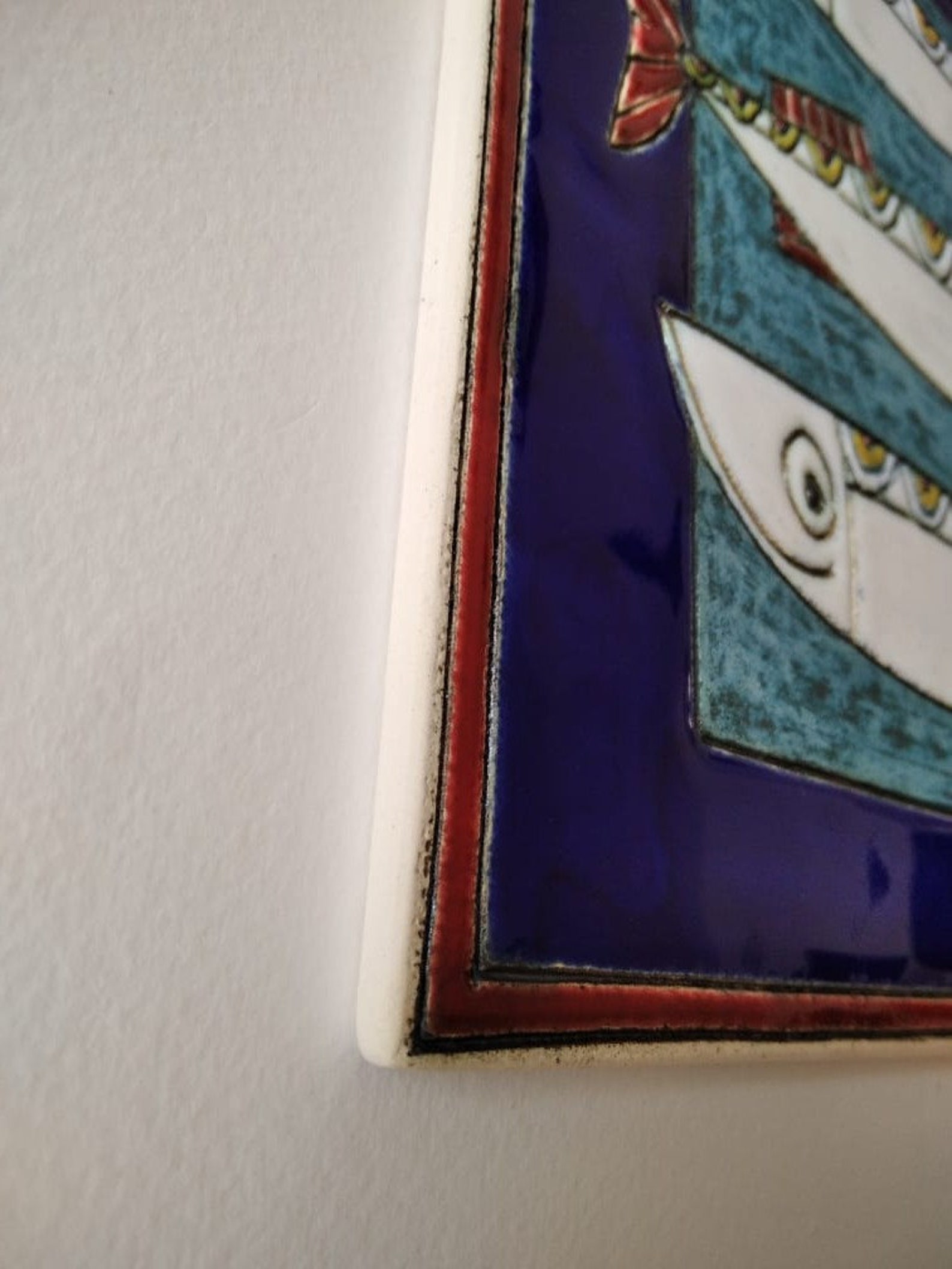 Ceramic Tiles Wall Art Hanging Tile Home Decor Tile | Etsy