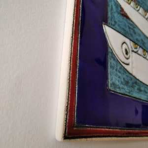 Ceramic Tiles, Wall Art, Hanging Tile, Home Decor Tile, Handmade Tiles ...