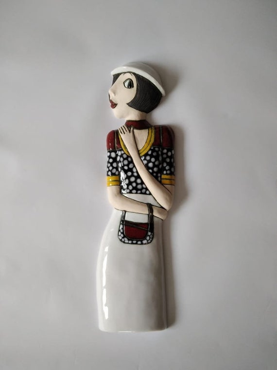 Hanging Sculpture Woman Home Decor Sculpture Modern Wall - Etsy