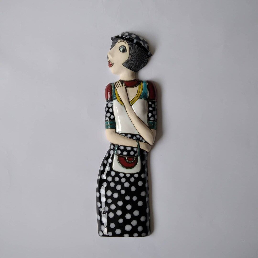 Ceramic Sculpture, Ceramic Figures, Woman Sculpture, Pottery Sculpture ...