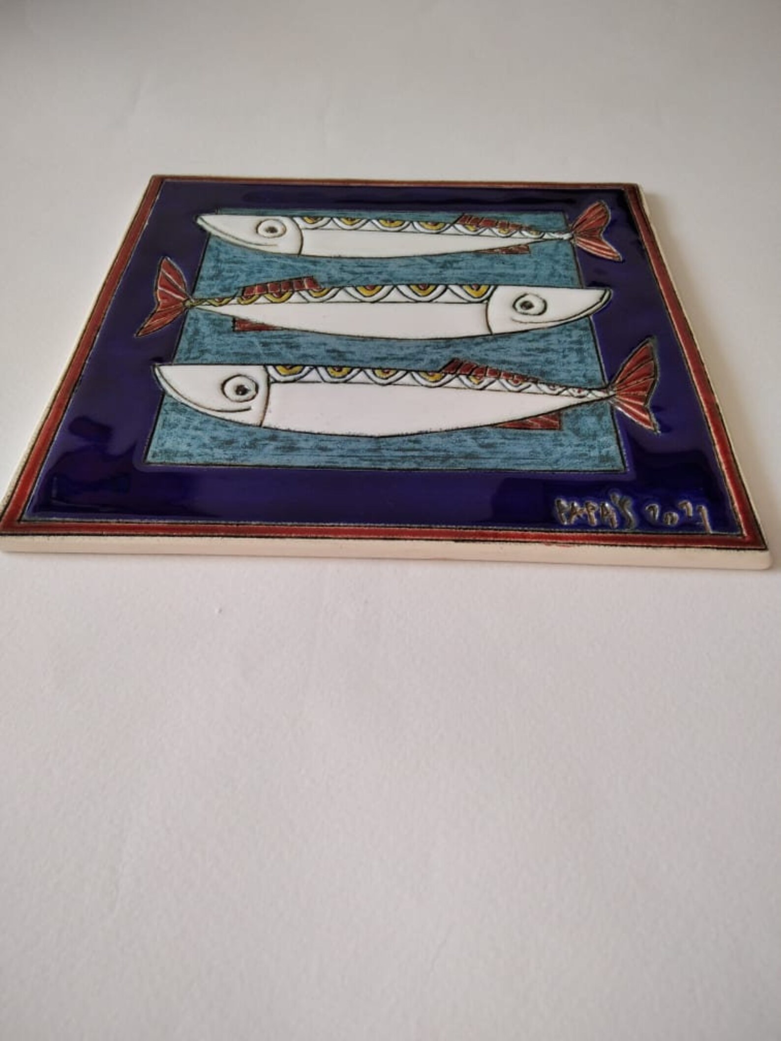 Ceramic Tiles Wall Art Hanging Tile Home Decor Tile | Etsy