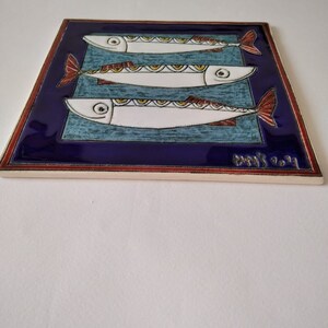Ceramic Tiles, Wall Art, Hanging Tile, Home Decor Tile, Handmade Tiles ...