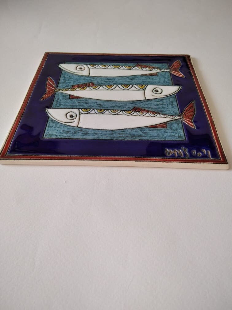 Ceramic Tiles Wall Art Hanging Tile Home Decor Tile - Etsy