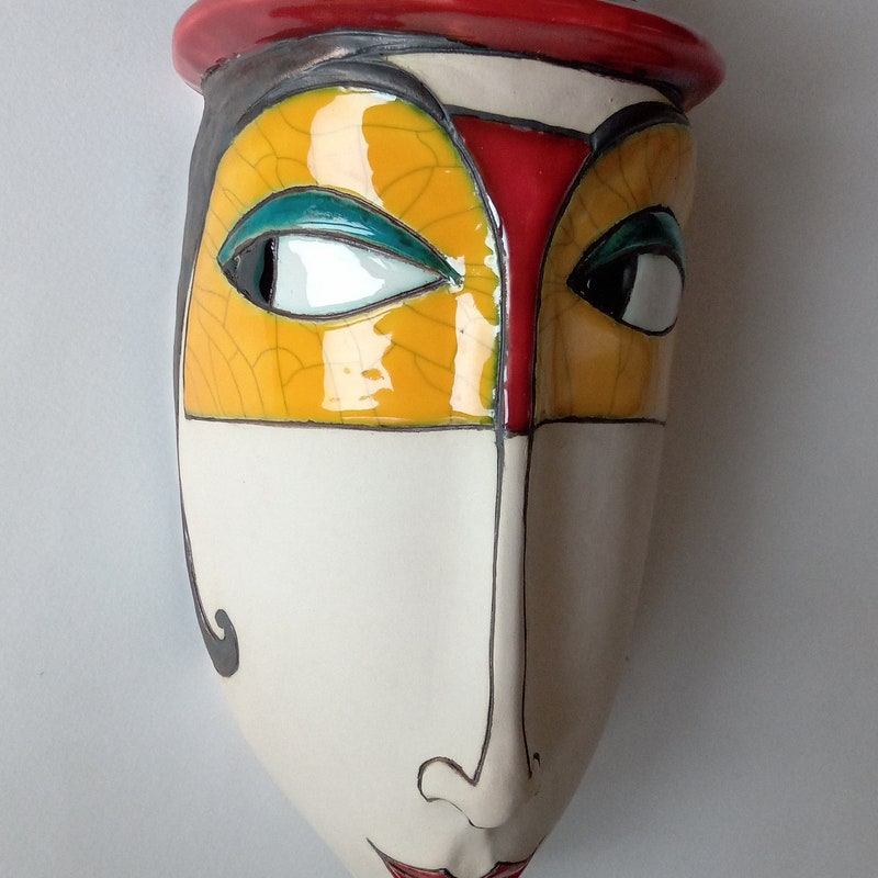 Ceramic Mask - Etsy