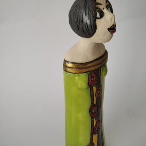 Ceramic sculpture Woman statue Handmade woman sculpture | Etsy