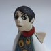 Handmade Sculpture Ceramic Statue Boy Sculpture Artwork - Etsy