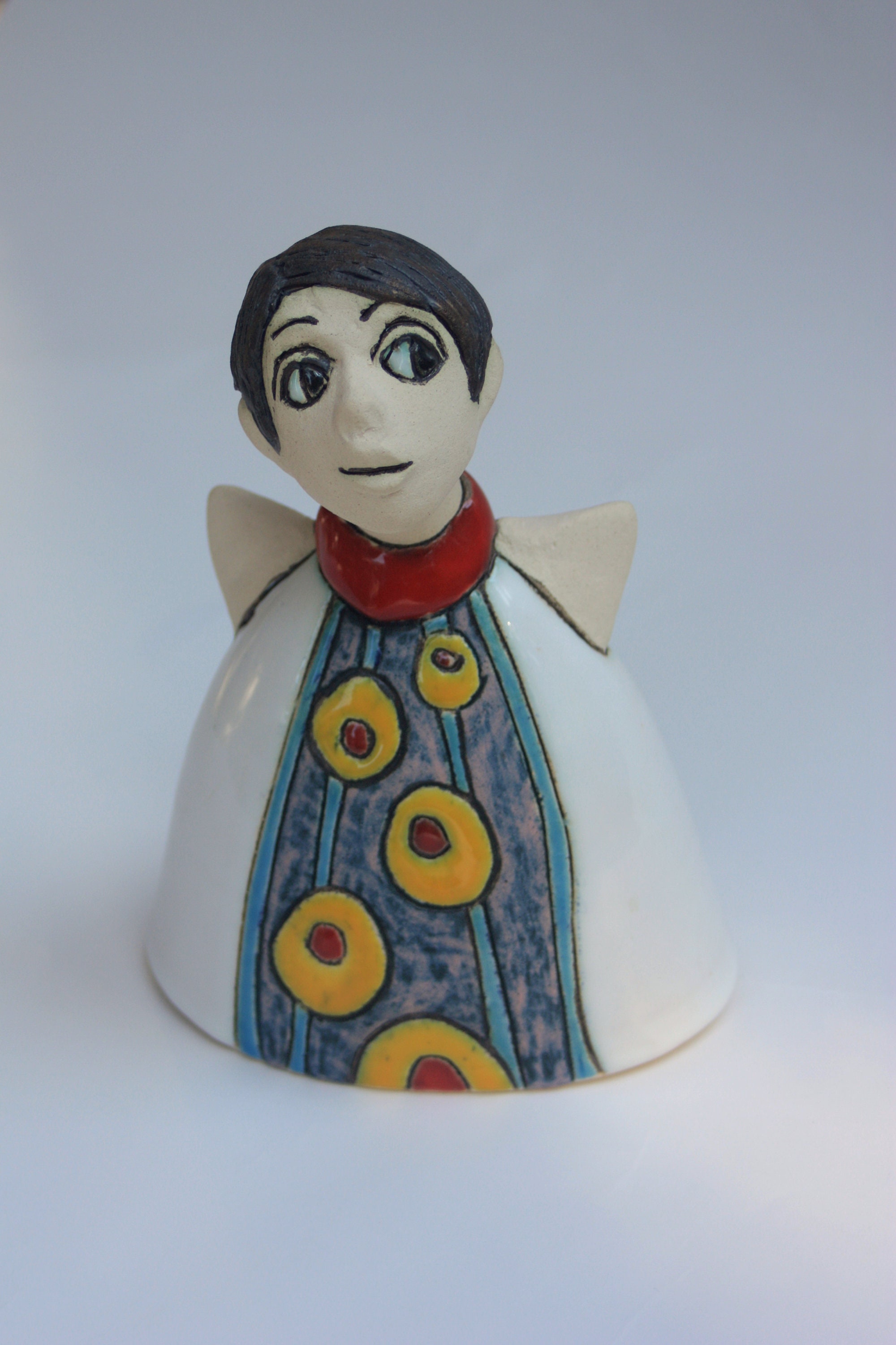 Handmade Sculpture Ceramic Statue Boy Sculpture Artwork - Etsy