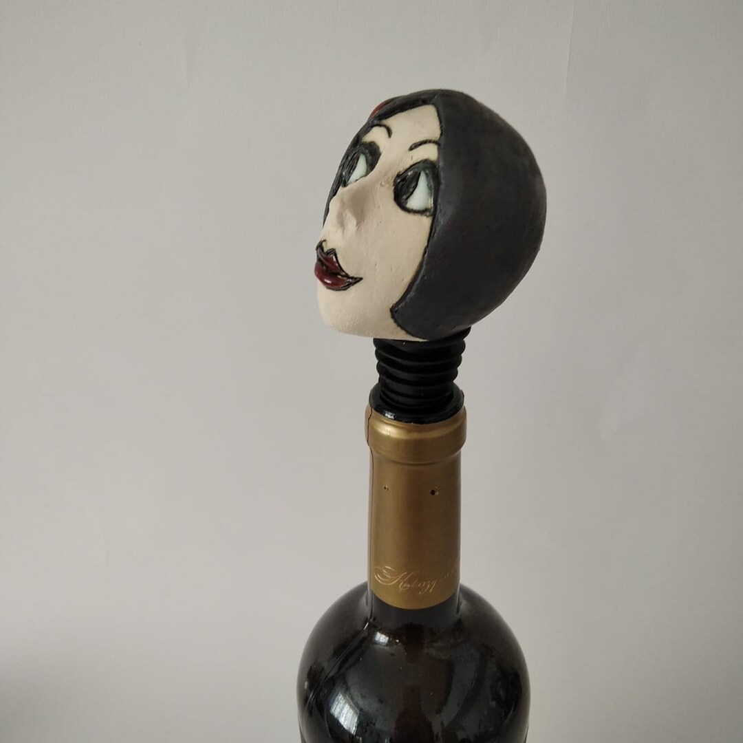 Wine Stopper, Design Wine Stopper, Bottle Wine Stopper, Handmade ...