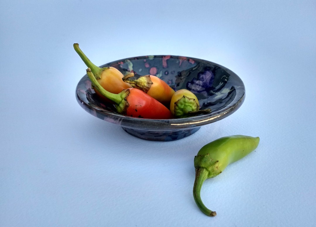 Handmade Ceramic Small Dish, Ceramic Bowl Small, Tiny Bowl Pottery ...