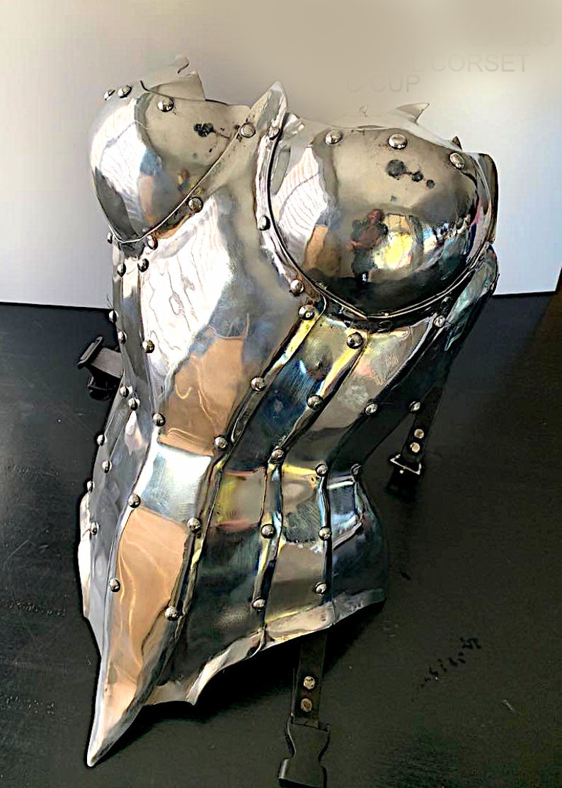 Armor Metal Fire Corset - Etsy