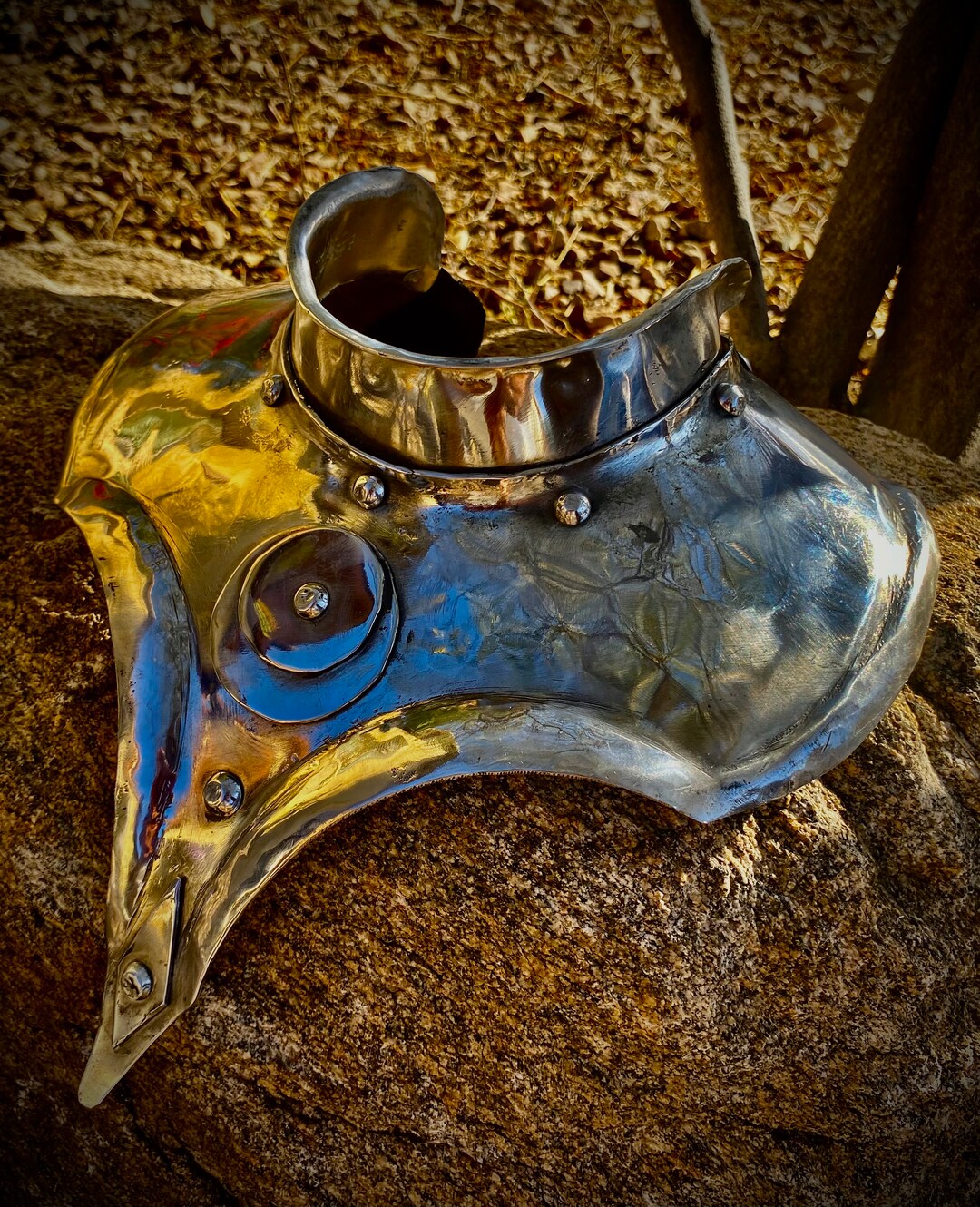 Armor Moon Gorget Metal -voluptuous Female Style - Etsy