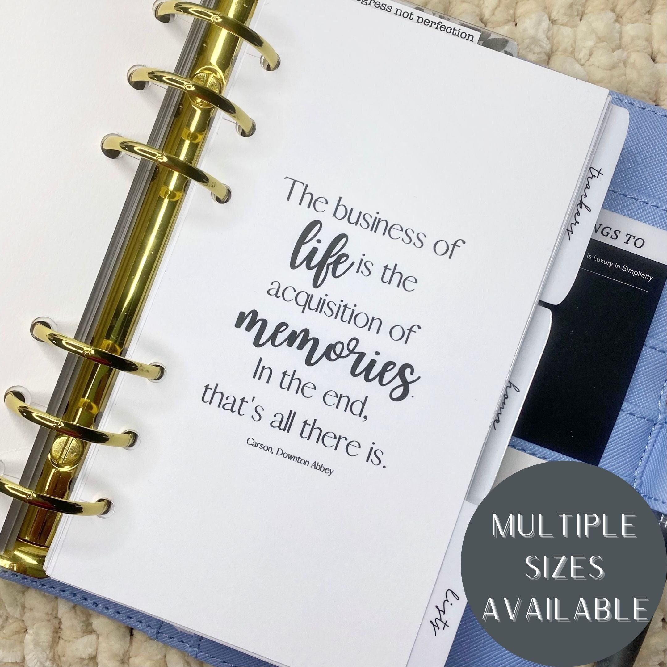 Paper Personalized Luxury Planner Agenda Dashboard Calendars & Planners ...