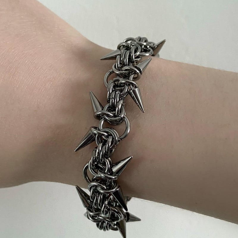 Steel Chainmail Link - Etsy UK