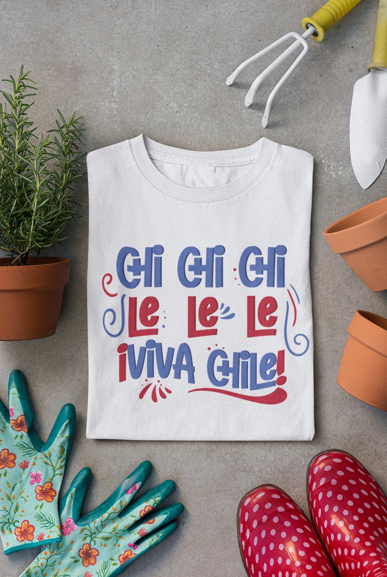 Viva Chile, Design Svg, Png, Jpg Shirt Design, Silhouette, Cricut, Cut ...