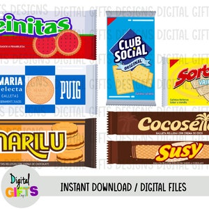 Venezuelan Cookie Packaging and Logos, Jpg and Png Formats. - Etsy