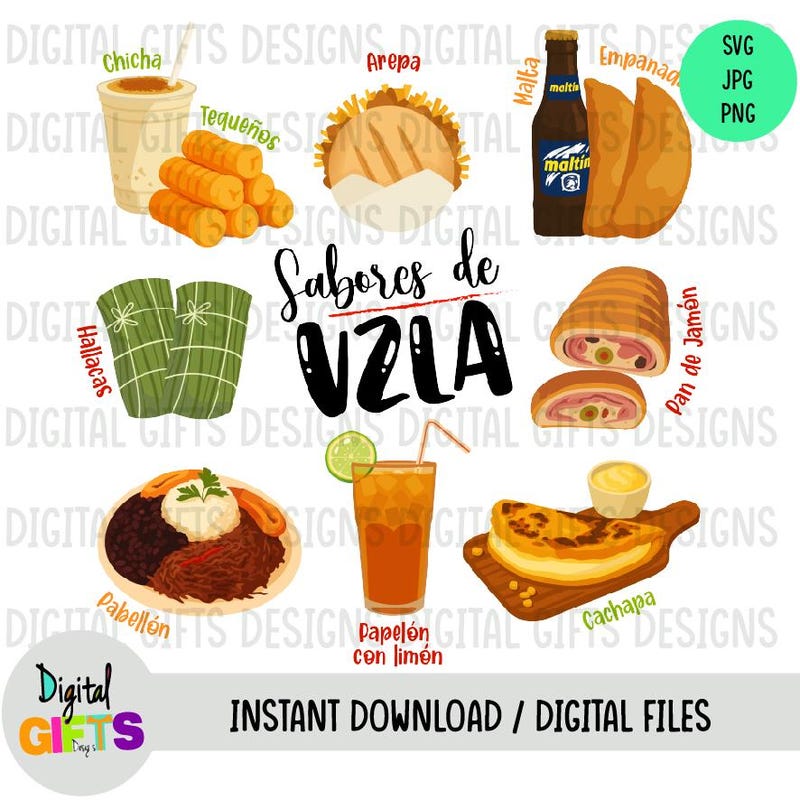 Food Art Prints Venezuela - Etsy