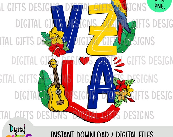 Map Venezuelan Words, Design Svg, Png, Jpg Design, Silhouette, Cricut ...