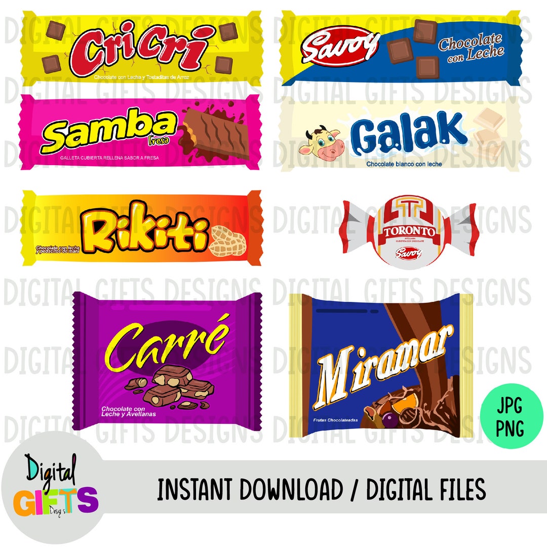 Venezuelan Chocolate Packaging and Logos, Jpg and Png Formats. - Etsy