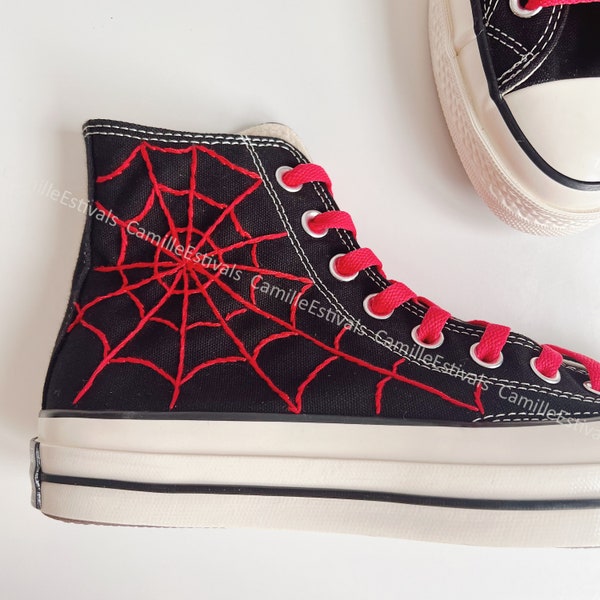 Spider Web Converse - Etsy