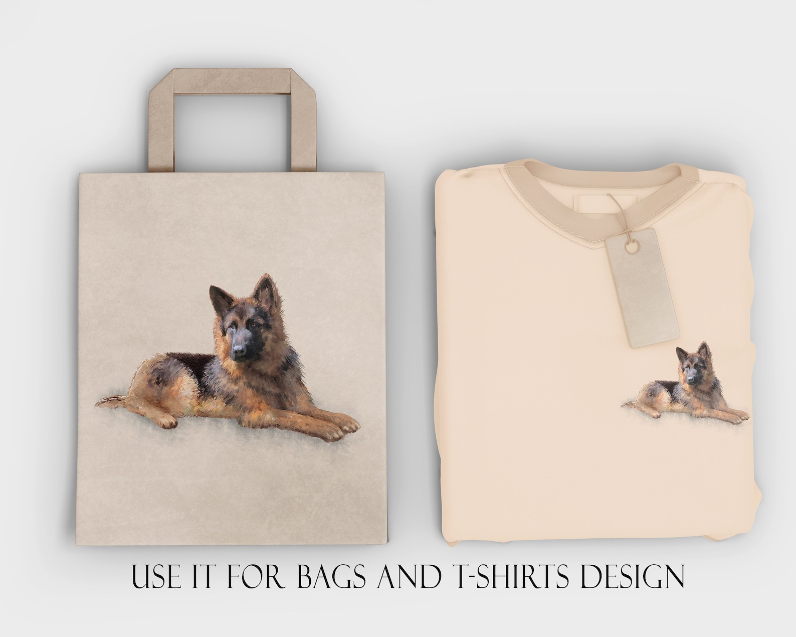 German Shepherd Watercolor Clipart Png Dog Sublimation - Etsy