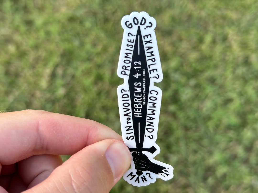 SWORD Bible Study Sticker - Etsy