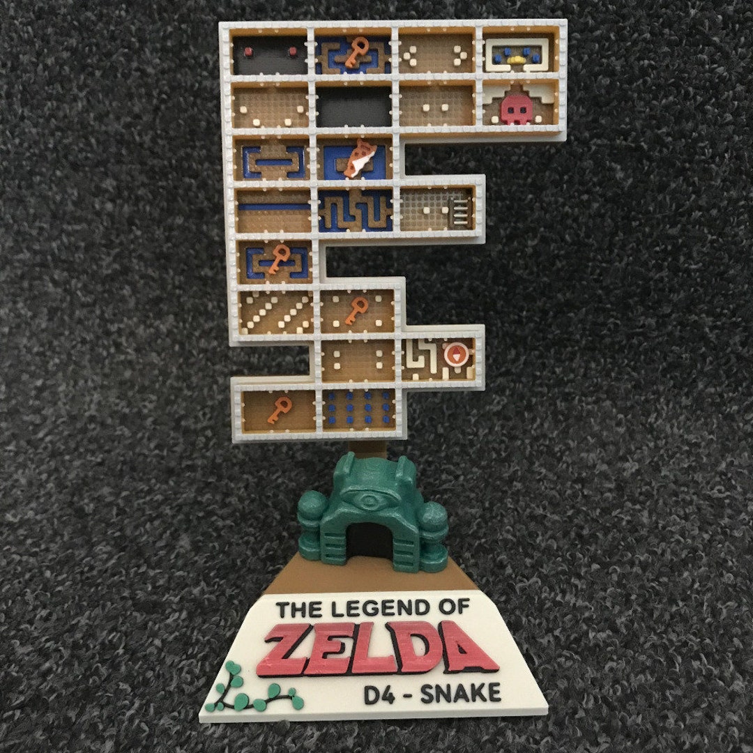 MICRO WORLDS : Zelda Dungeon 4 - SNAKE - Etsy
