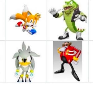 Sonic and Friends Bingo - Etsy