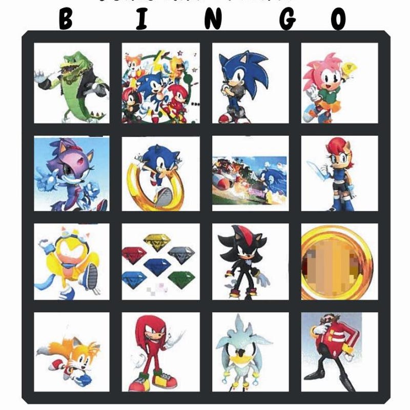 Sonic Png Friends - Etsy