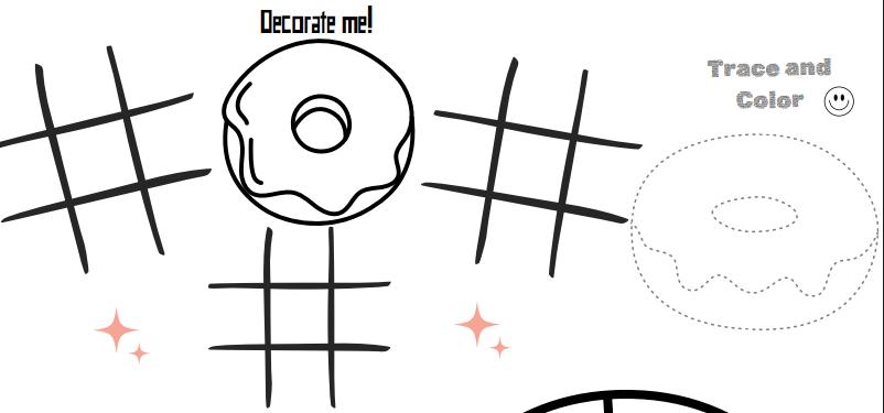 Donut Theme Template - Etsy