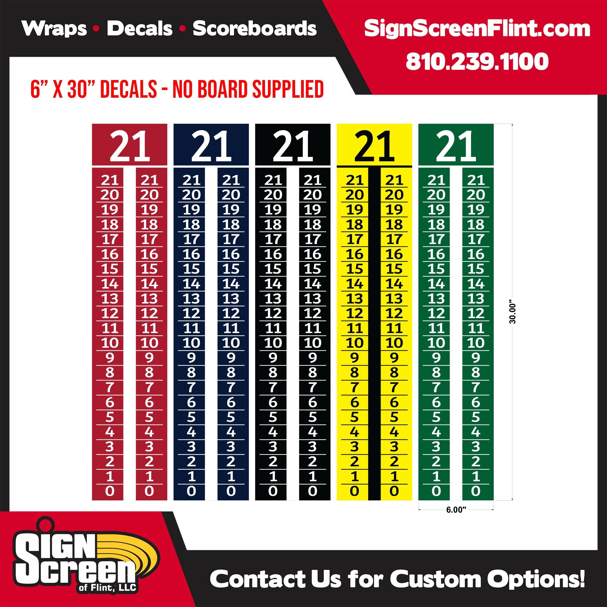 DECALS Cornhole Scoreboard/score Keeper/ Horseshoe Score/ Score /bean ...