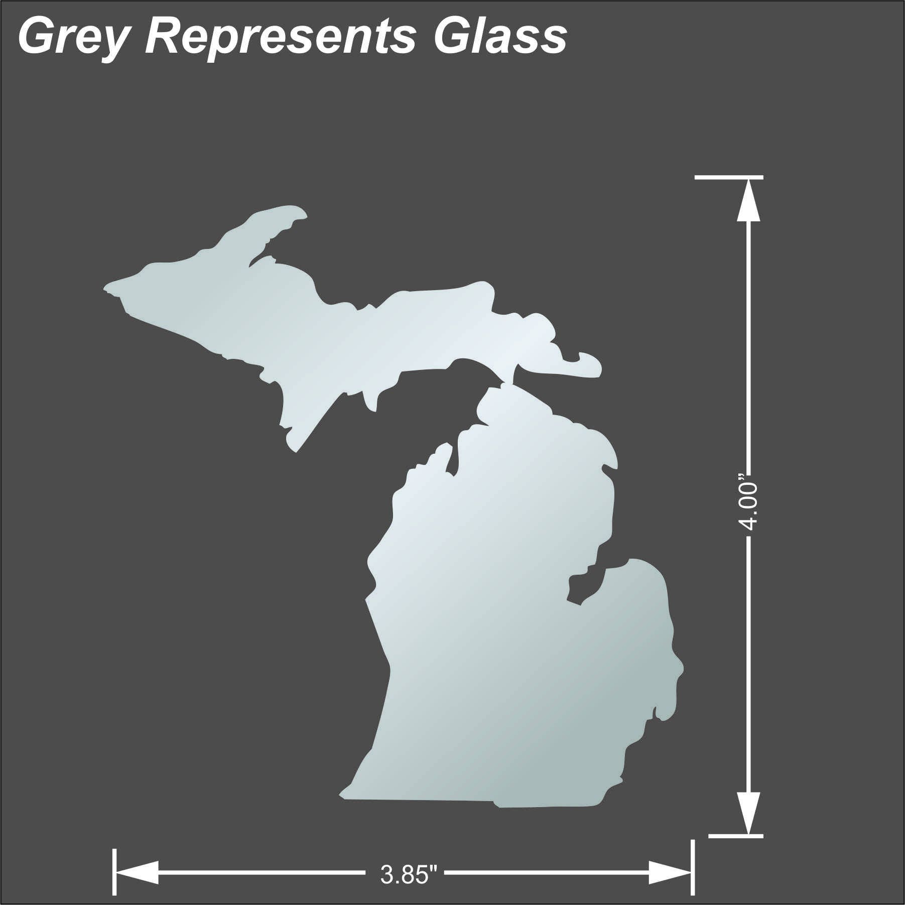 Michigan Car Decal, Car Decal, Car Sticker, Label, Custom Decal, Custom ...