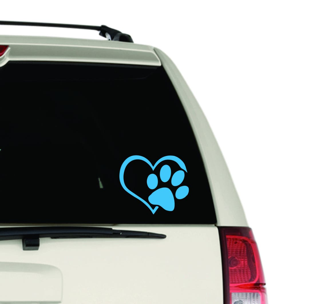 Love Animals Car Decal, Car Decal, Car Sticker, Label, Custom Decal ...