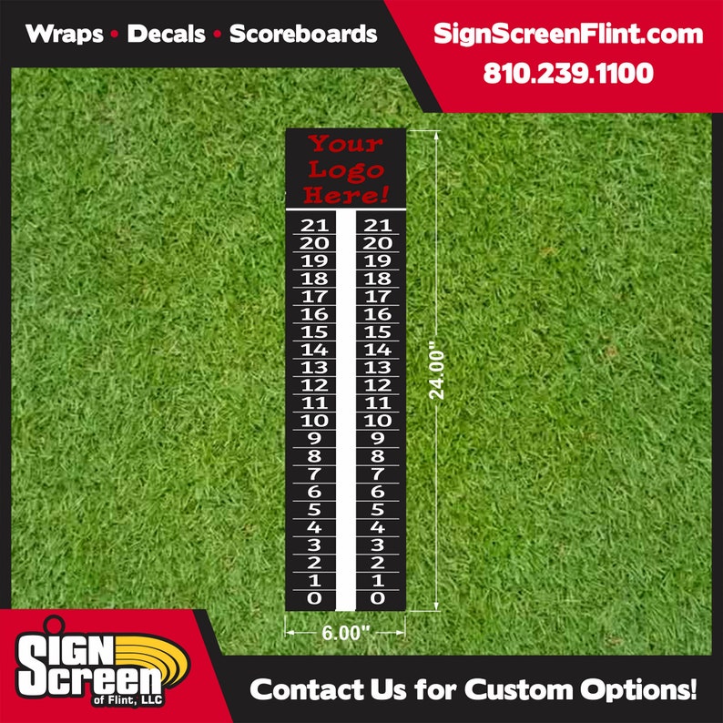 Custom Logo 5pk Cornhole Scoreboard/score Keeper Sign/ - Etsy