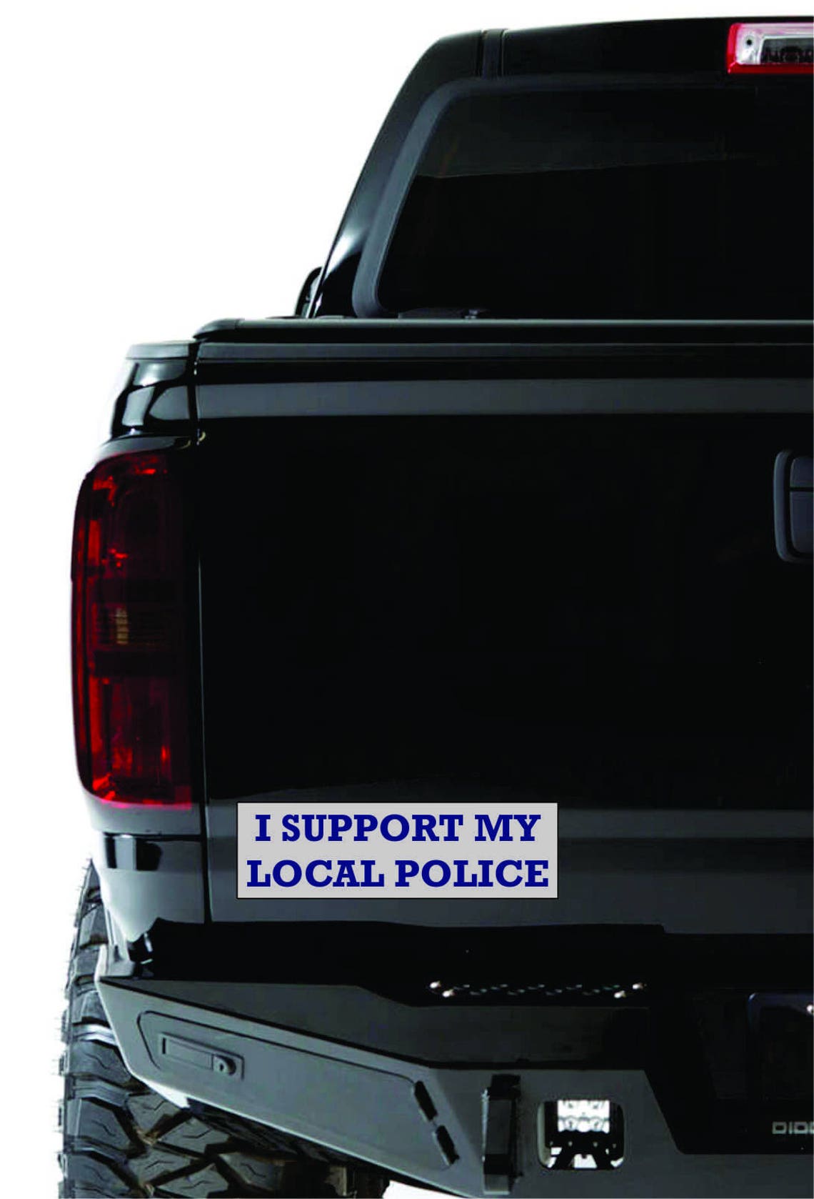 I Support My Local Police Bumper Sticker / Decal - Etsy