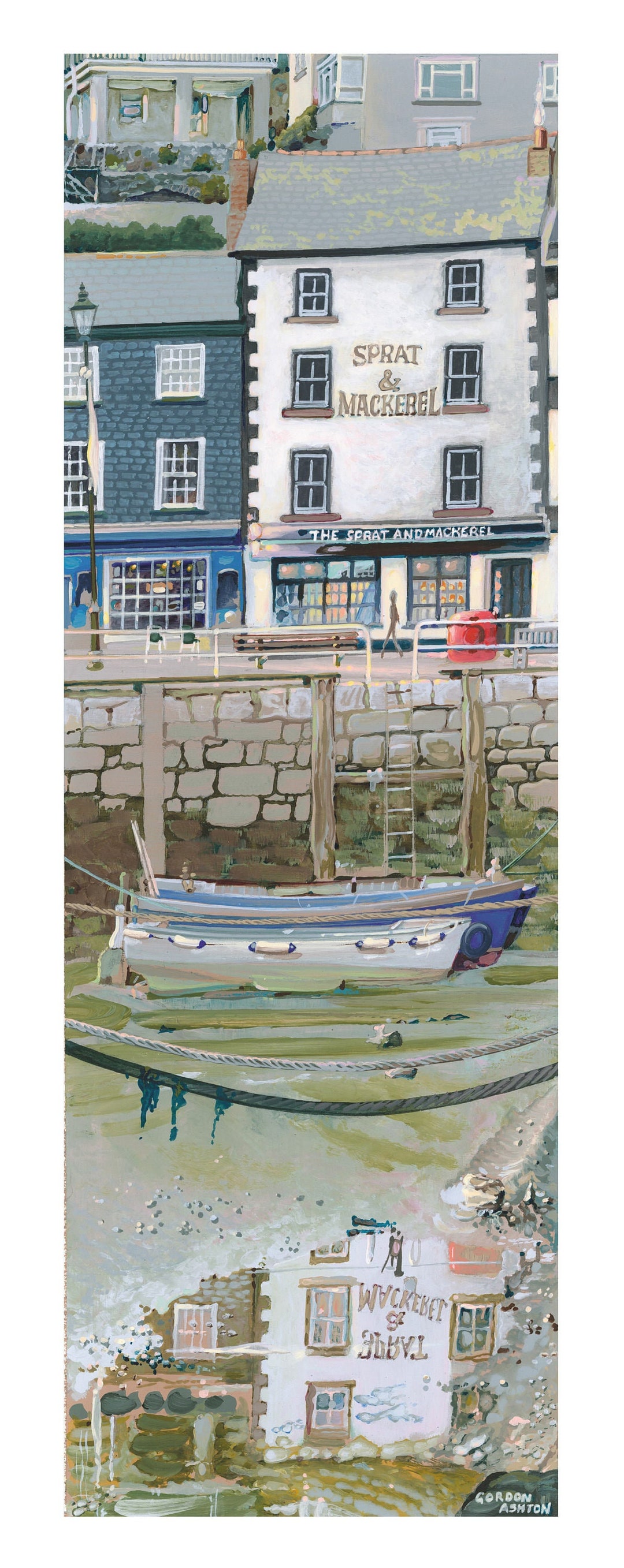 The Sprat and Mackerel Brixham (A Sign From Above) Signed Edition Long ...