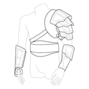 Barbarian Hip Armor Cosplay Pattern Level 70 Style Foam or - Etsy Canada