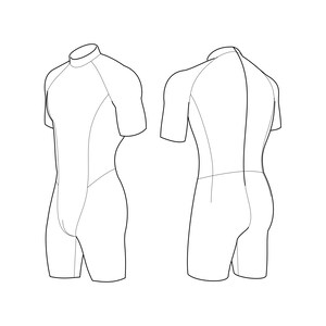PATTERN: Men's Supersuit Base - Etsy