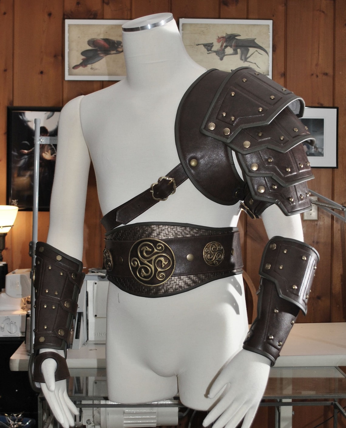 PATTERN: LARP Rogue Armor Accessories - Etsy