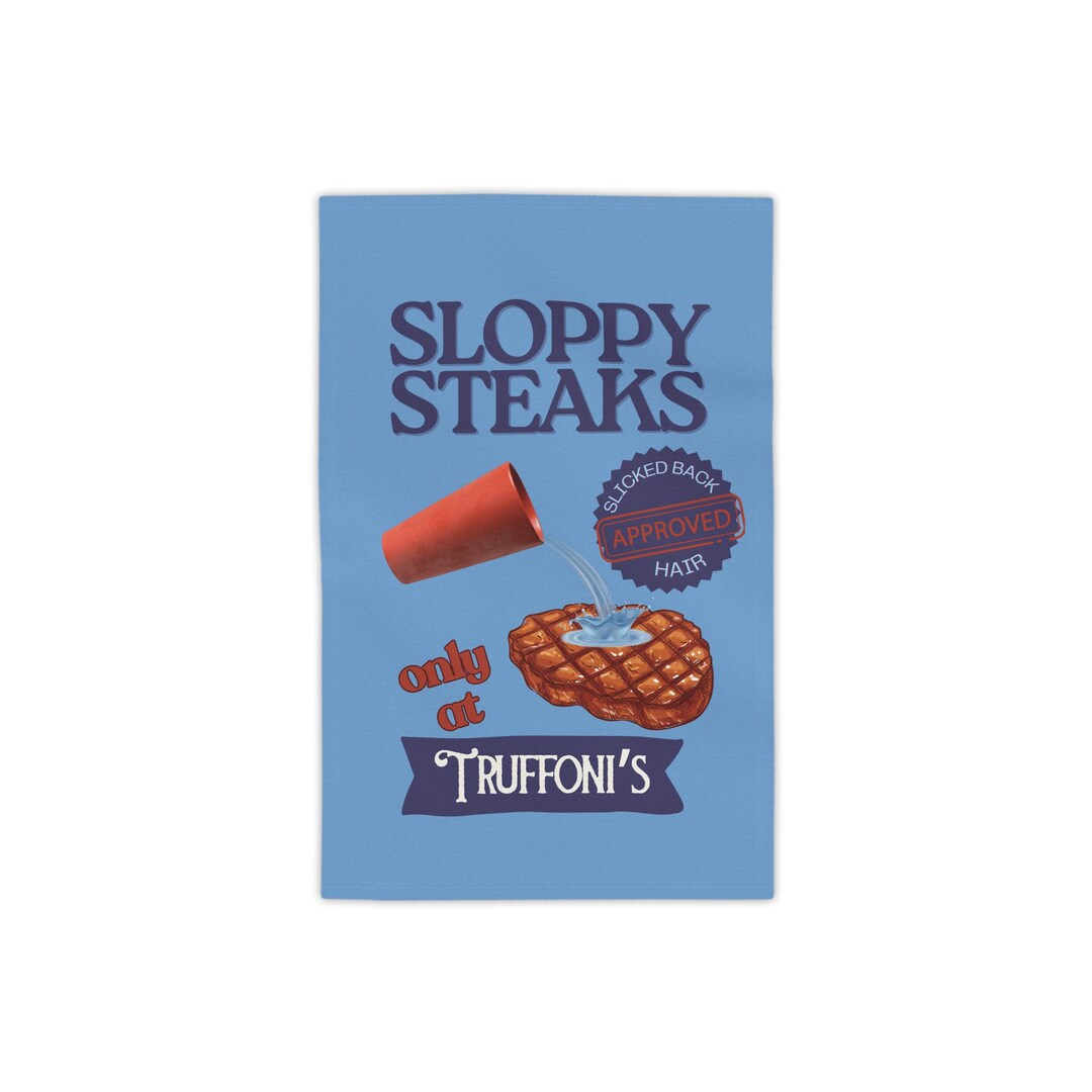 Sloppy Steaks Beach Towel | ITYSL Inspired Towel | Tim Robinson Meme ...