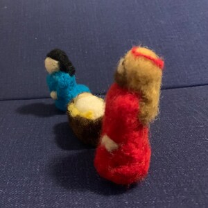 Felted Wool Nativity - Etsy