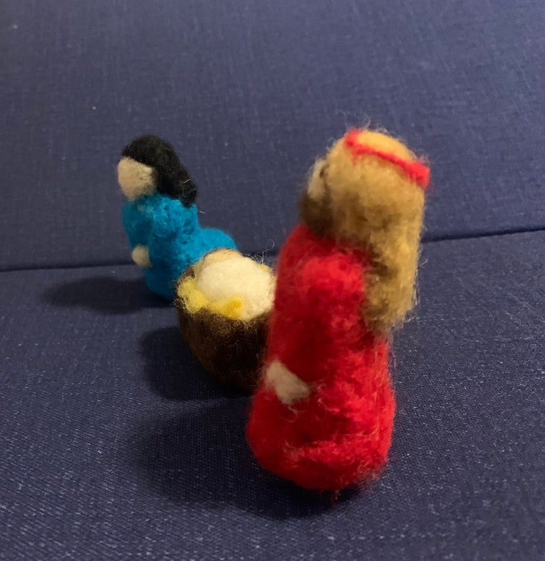 Felted Wool Nativity - Etsy