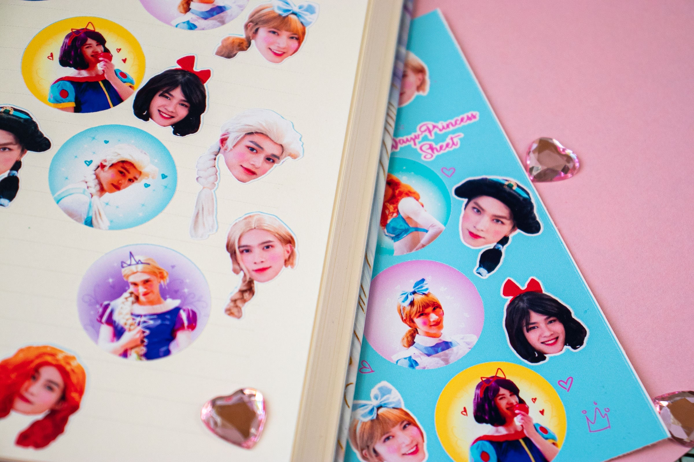 WayV Princess Sticker Sheet WayV Nct | Etsy
