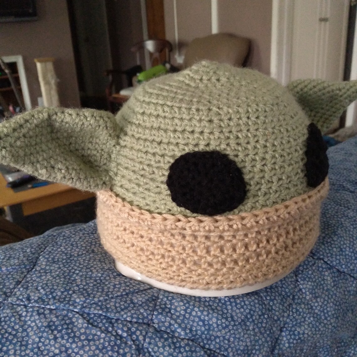 Grogu-inspired Hat Crochet Pattern - Etsy