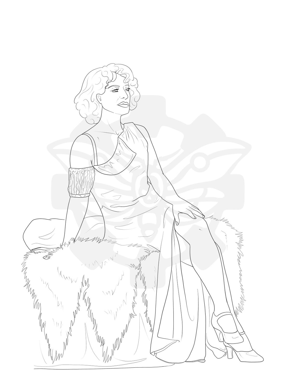 Five Patti Lupone Coloring Pages Set2 - Etsy