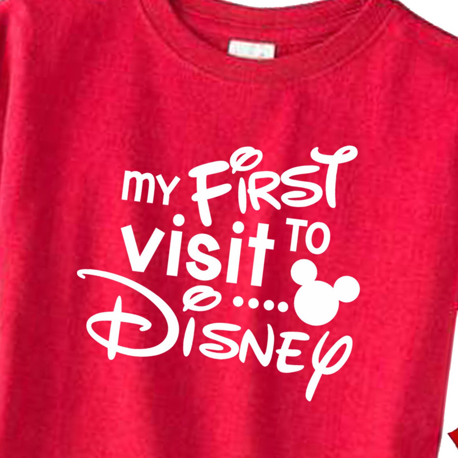 My First Visit to Disney / First Trip T-shirt or Baby Bodysuit - Etsy