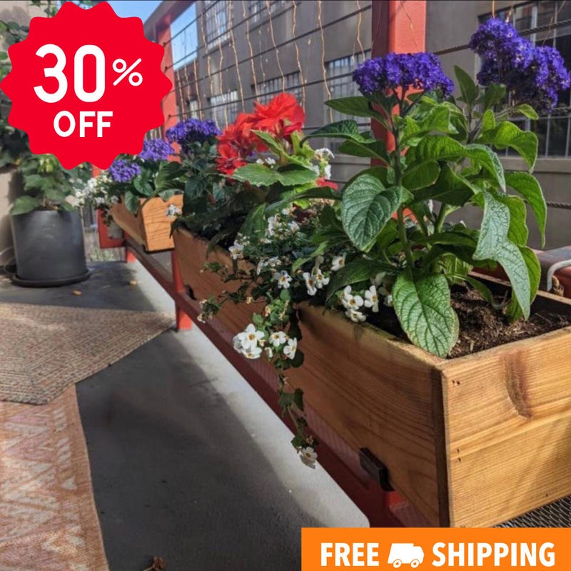 Rectangular Planter - Etsy