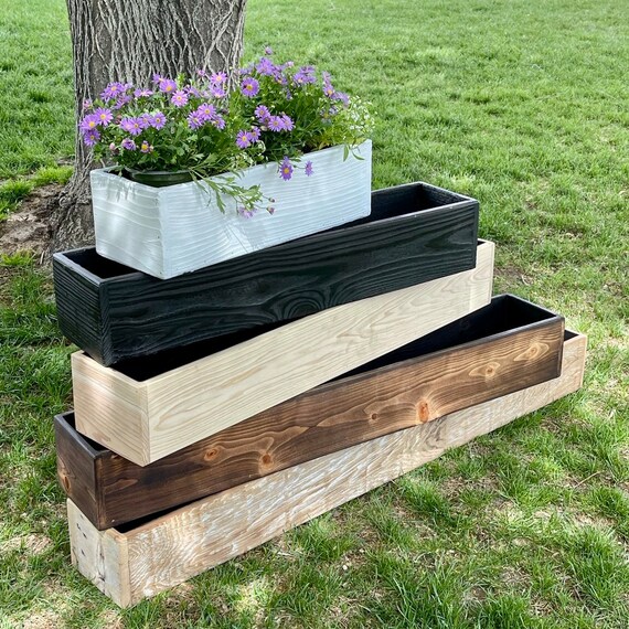 Cedar Planter Box Reclaimed Wood Indoor/outdoor Great for - Etsy